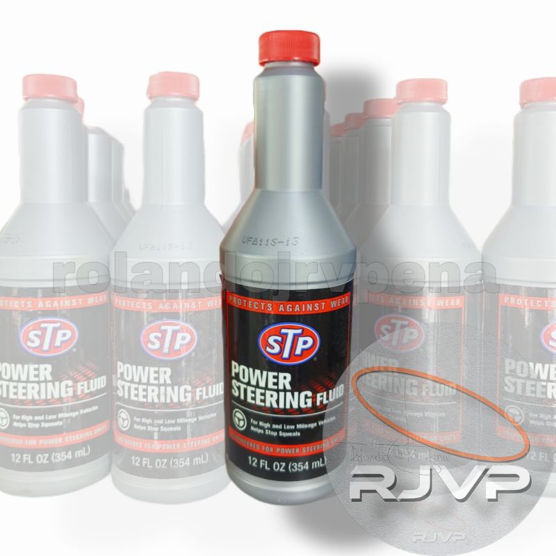 STP Power Steering Fluid 12 FL OZ (354ml) For High Mileage Vehicle Help ...