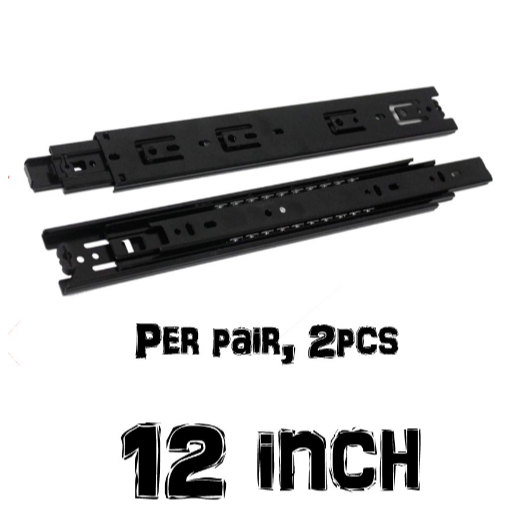 Per Pair Drawer Slide Soft Close Keyboard Drawer Slide For Desk Drawer Rail Heavy Duty Drawer