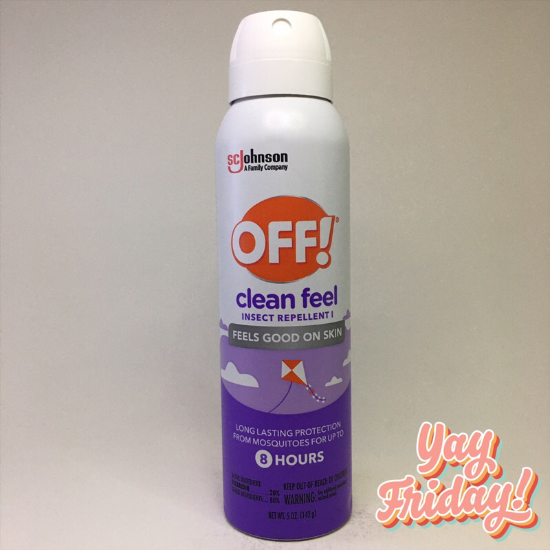 OFF! Clean Feel Picaridin Mosquito Repellent Bug Spray, 5 oz. | Shopee ...