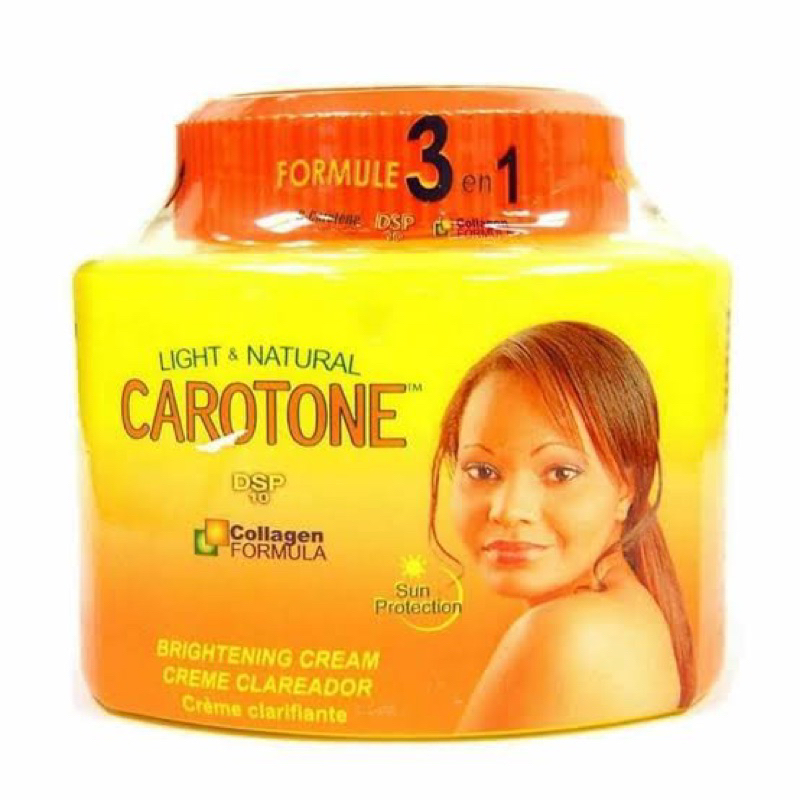 Carotone Light and Natural bleaching cream 330ml | Shopee Philippines