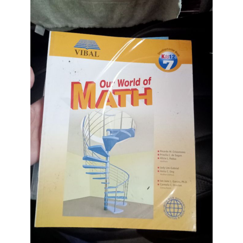Our World of Math 7,8,9 per book | Shopee Philippines