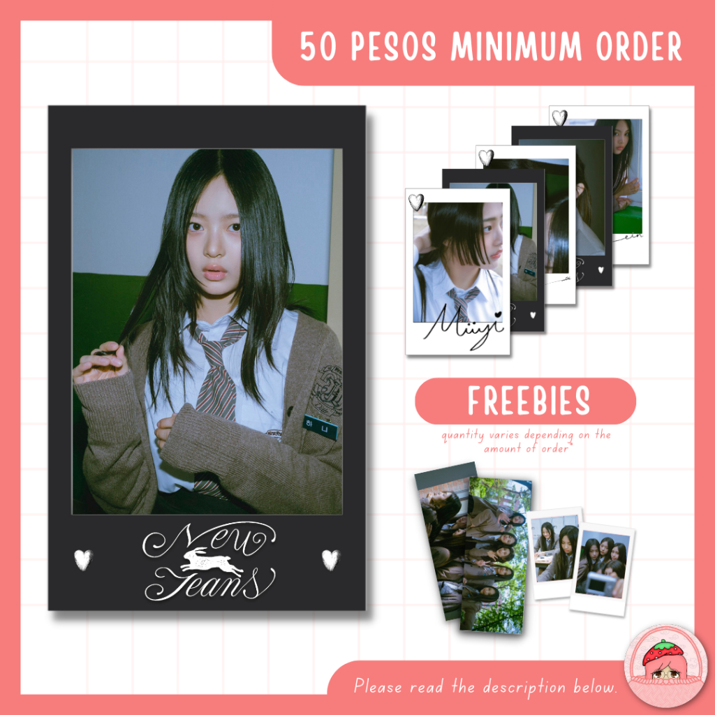 [2 PCS SET] NJ DITTO ALBUM POLA PC PHOTOCARD UNOFFICIAL FANMADE PRINT ...