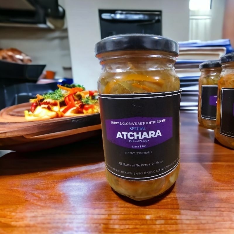 Organic Special Atchara ( Pickled Papaya)-Jimmy&Gloria's Aunthentic ...