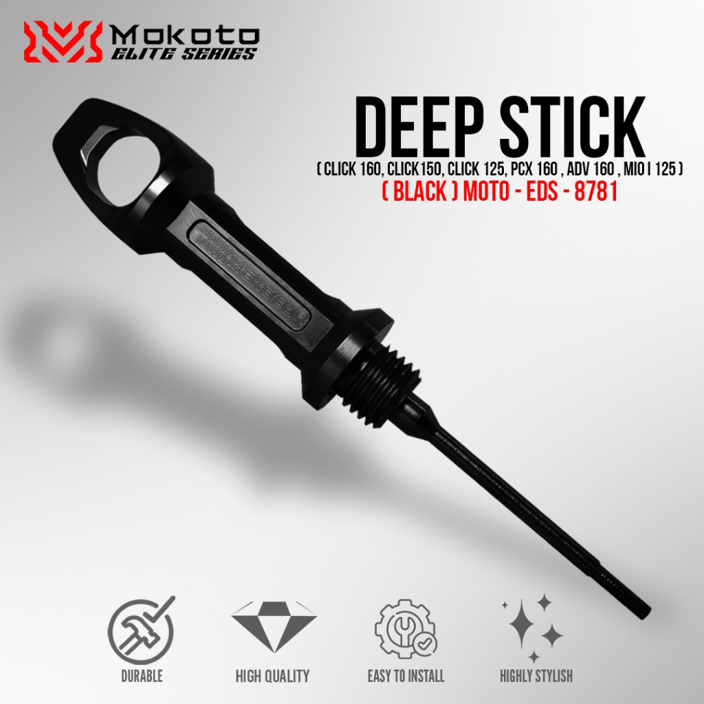 MOKOTO ELITE SERIES FUEL OIL DEEP STICK MOTO-EDS-8781 ENGINE OIL ...
