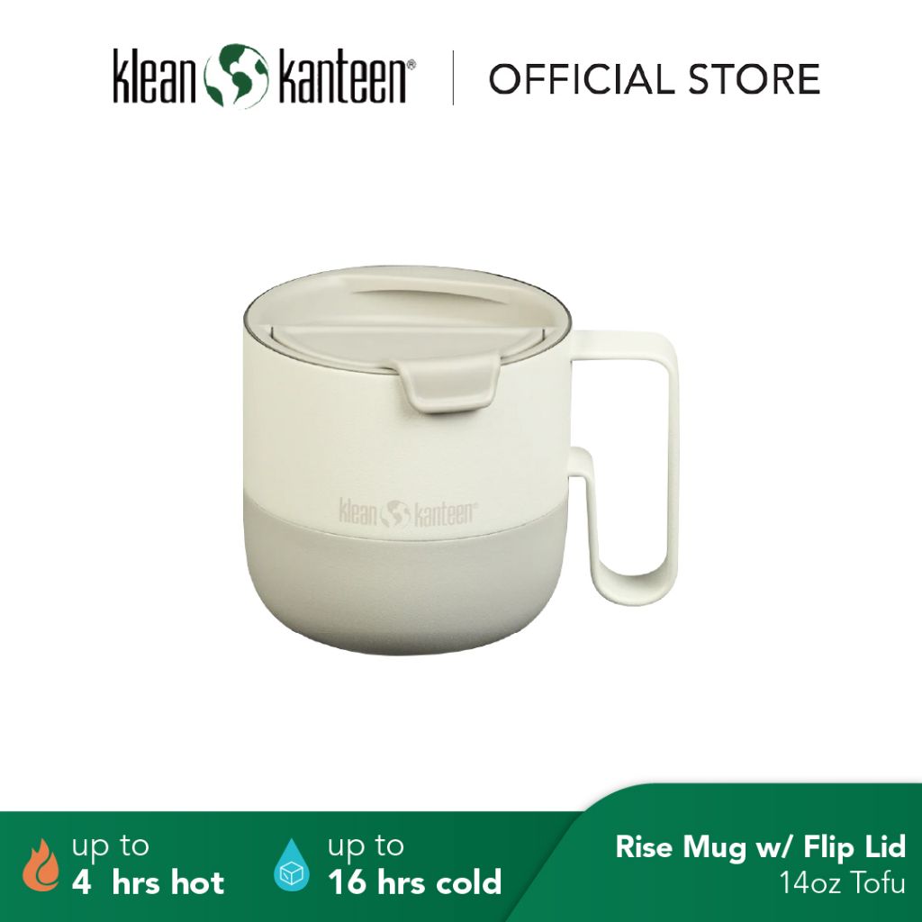 Klean Kanteen Insulated Drinkware Rise Lowball with Flip Lid 14oz, Tofu | Shopee Philippines