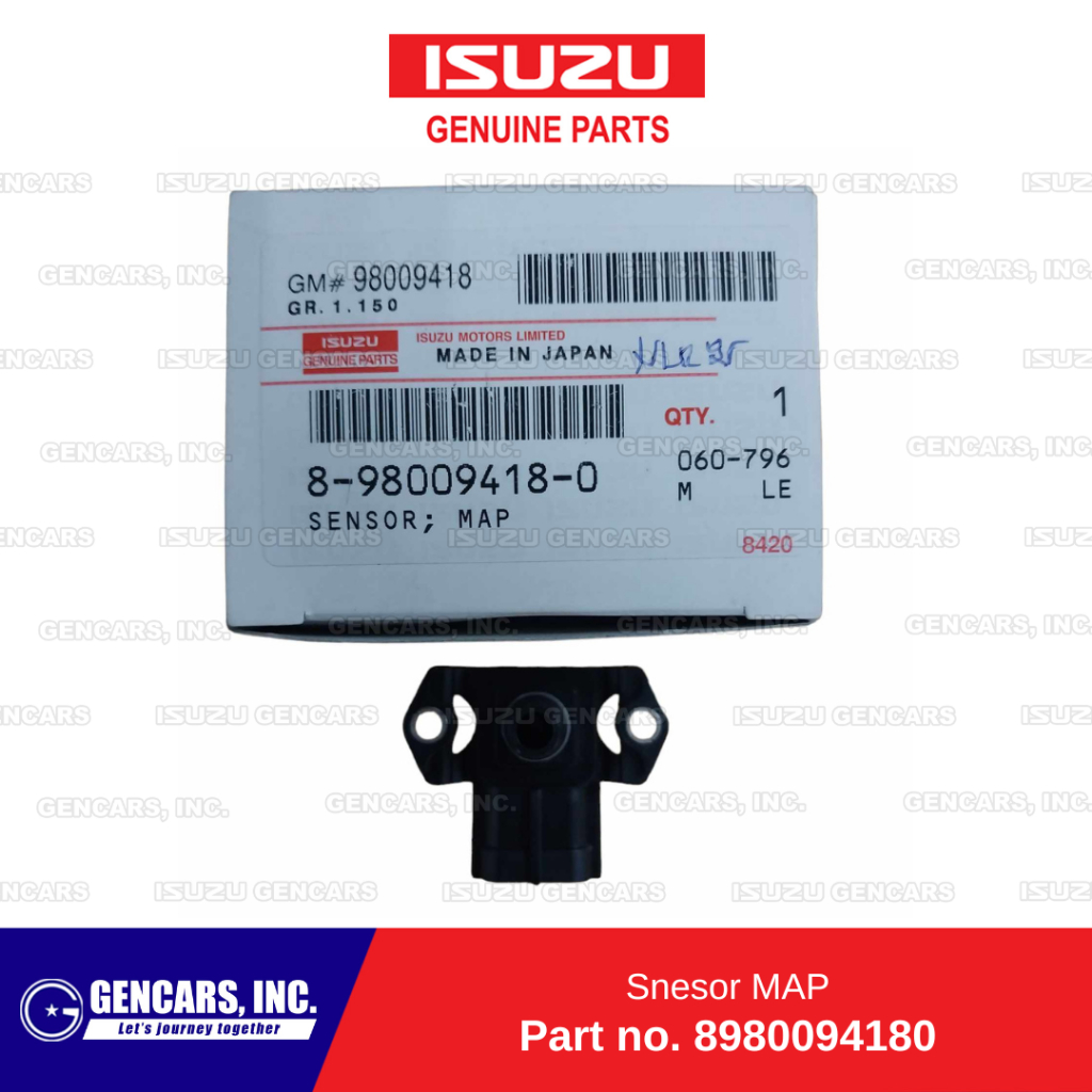 Isuzu Sensor MAP for QKR/NLR/Dmax (8980094180) (Genuine Parts) | Shopee ...