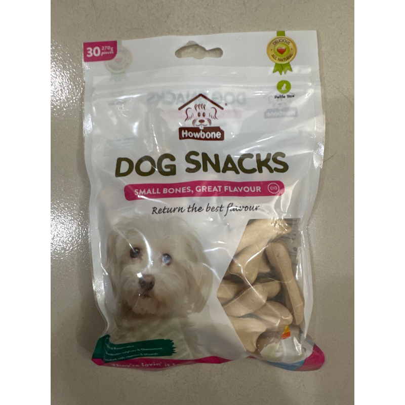 Howbone Dog Snacks Milk Flavour 30pcs 270g | Shopee Philippines