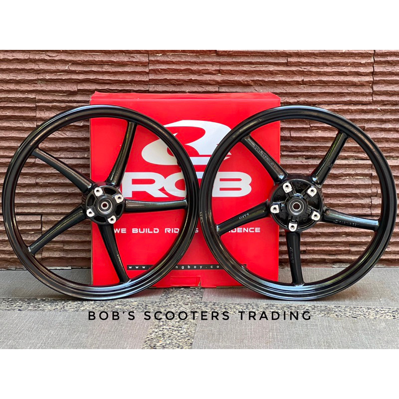 RCB MAGS SP522 (RB5) Sniper 150/ Sniper 155 4H-Front 5H-Rear [5 SPOKES ...