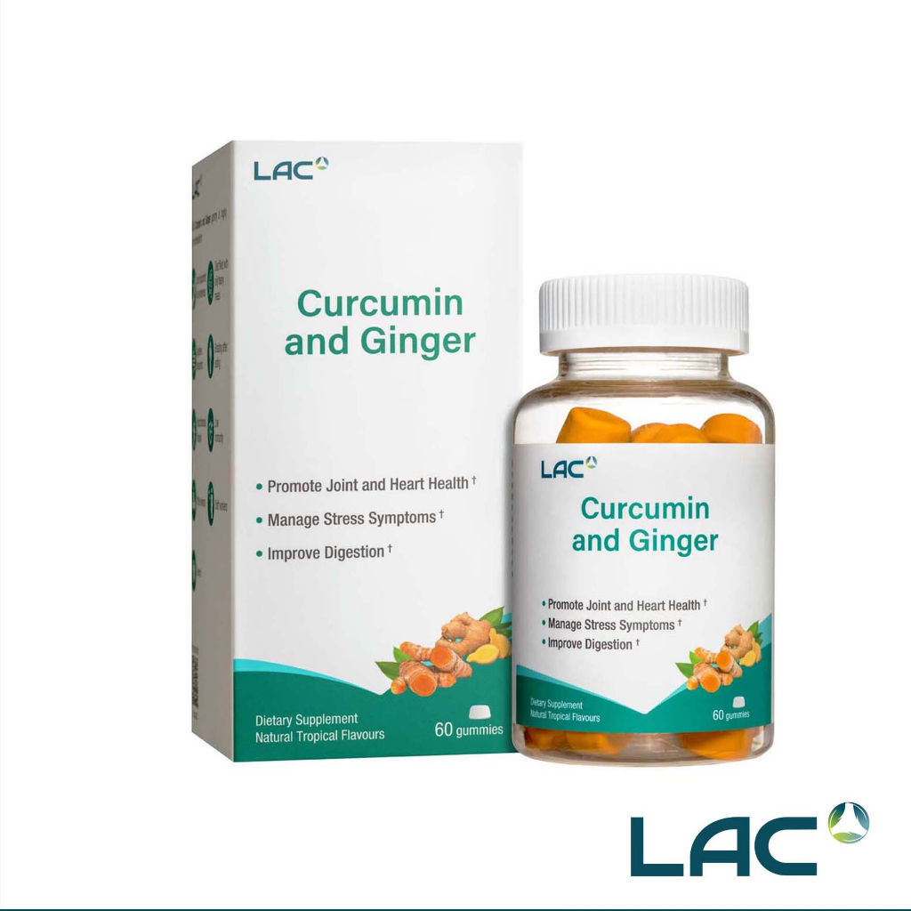 LAC Curcumin and Ginger 60 gummies (Consume within July 2024) | Shopee ...