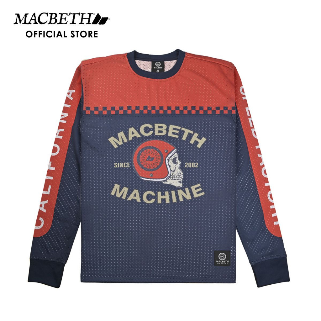 Macbeth Machine Men's Rider Jersey " Machine Skull " ( SALE ) | Shopee ...