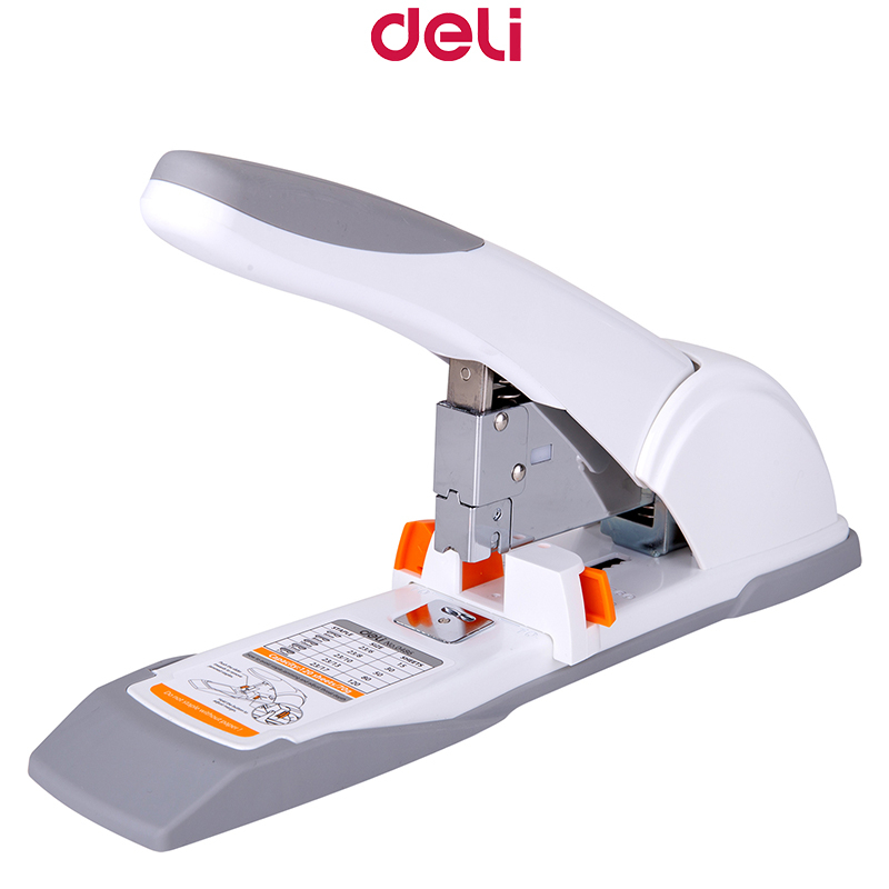 Deli Office Supplies Heavy Duty Stapler Stapling Machine Large Stapler ...
