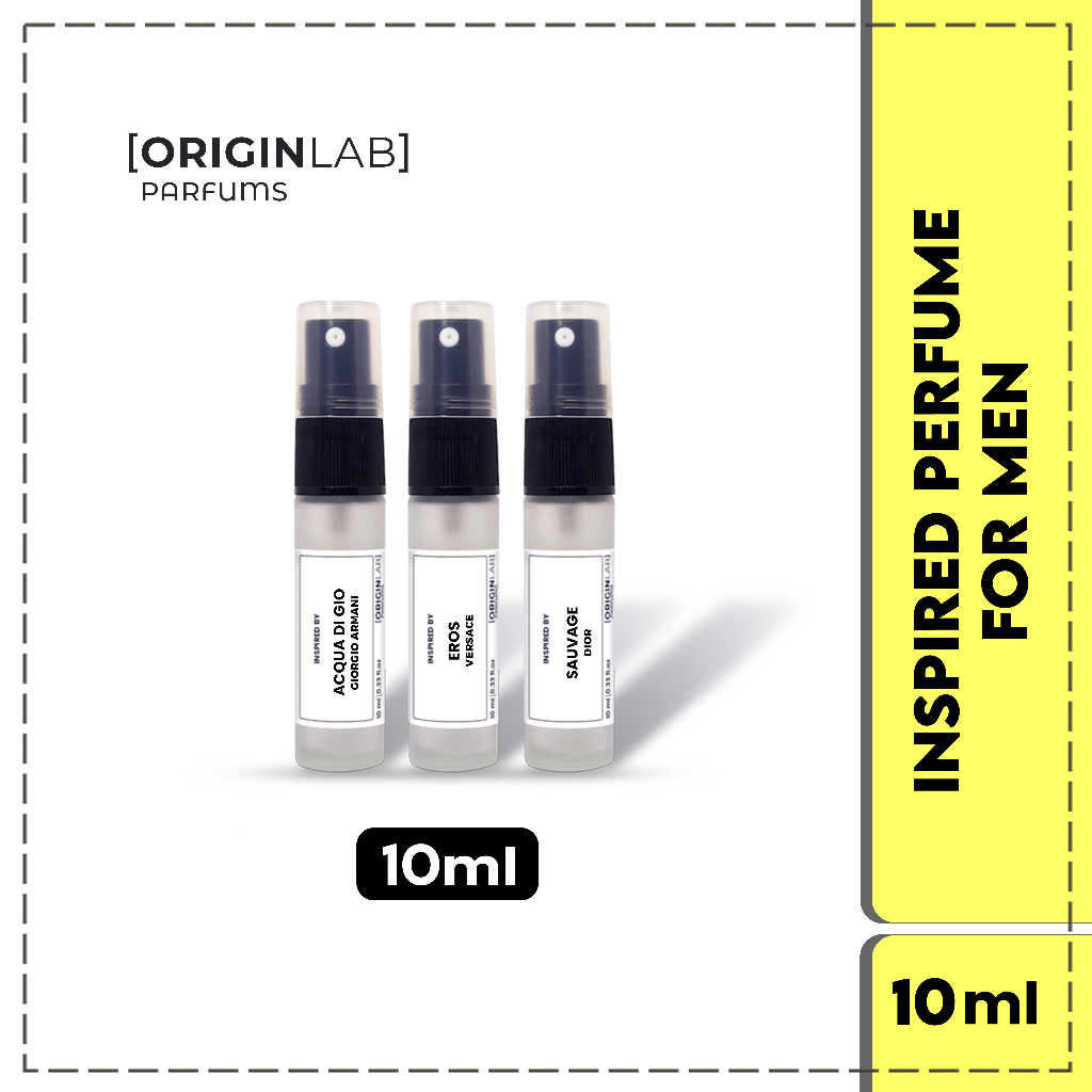 ORIGINLAB Parfums - Perfume for MEN - 10ml Premium Fragrance | Shopee ...