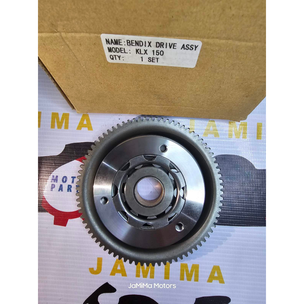 JMM BENDIX DRIVE ASSY WITH GEAR KLX 150 YSK BRAND (554) | Shopee ...