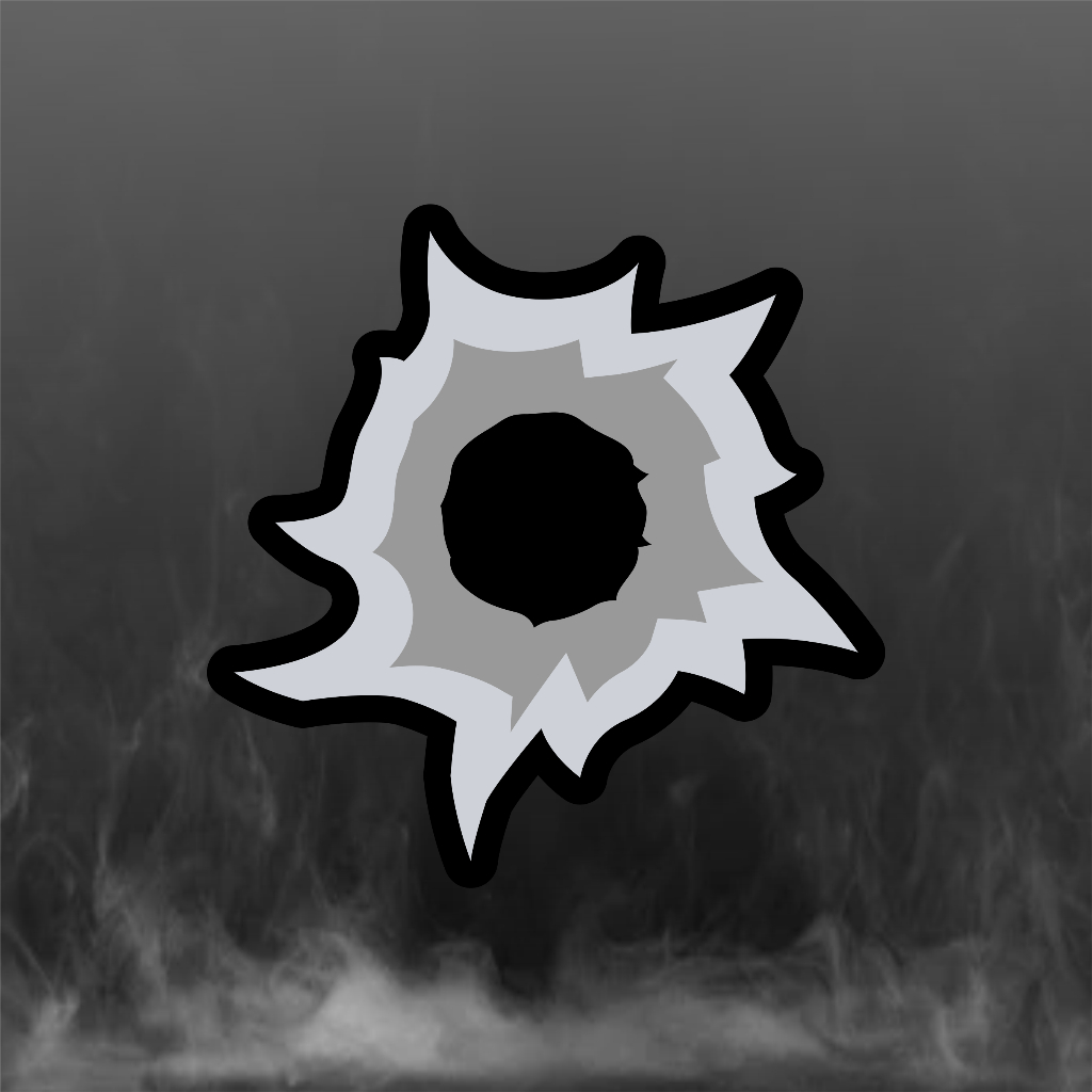 ORIGINAL BULLET MARK printed decal waterproof for car , motorcycle and ...