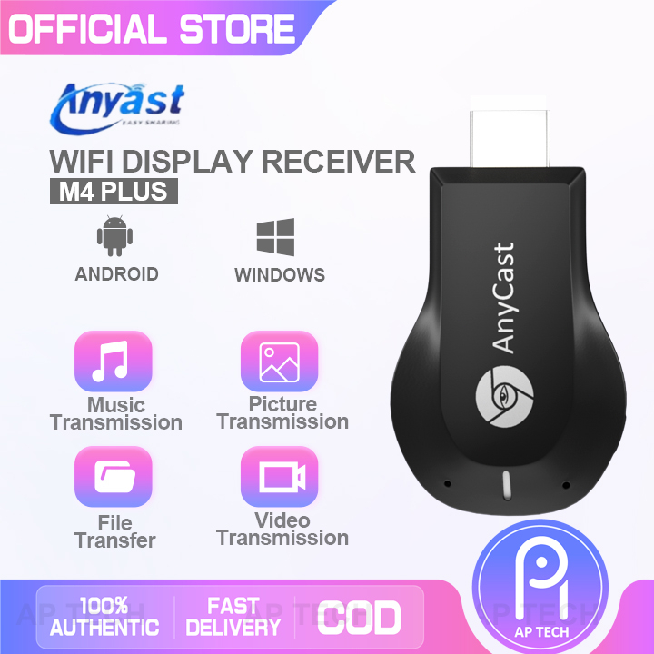 AP AnyCast M4 Plus HD 1080P Wireless WiFi Receiver for Smartphone ...