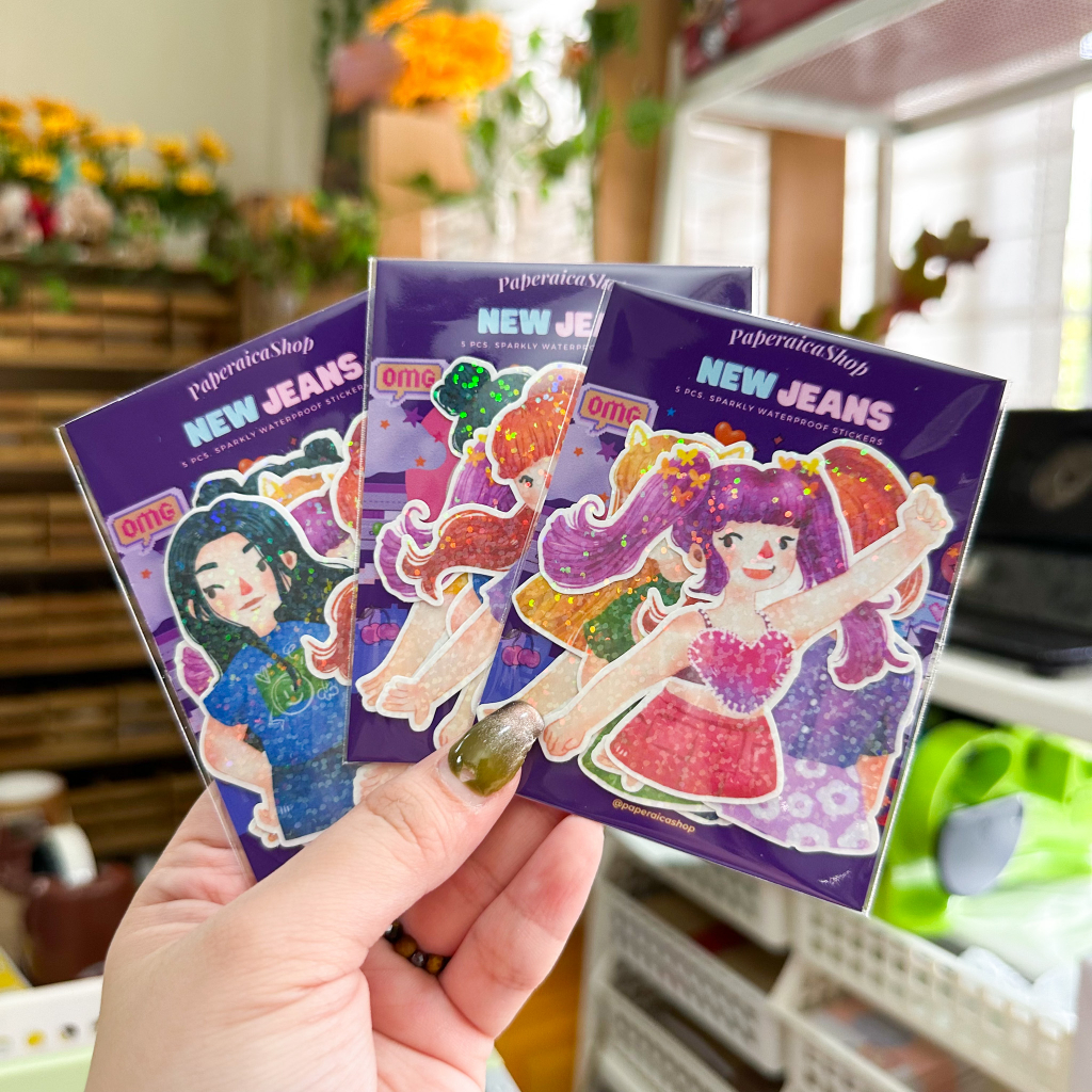 NewJeans Stickers, New Jeans Stickers, Hanni, Minji, Haerin Stickers ...