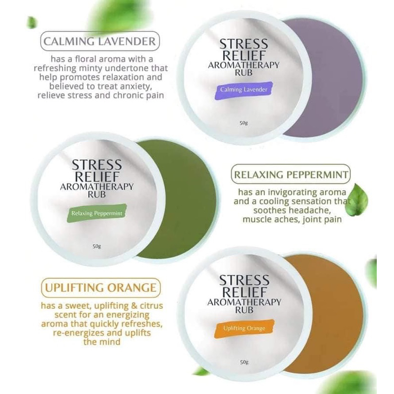 Haplas I Pain Relief I Stress Relief aromatherapy Rub | Shopee Philippines