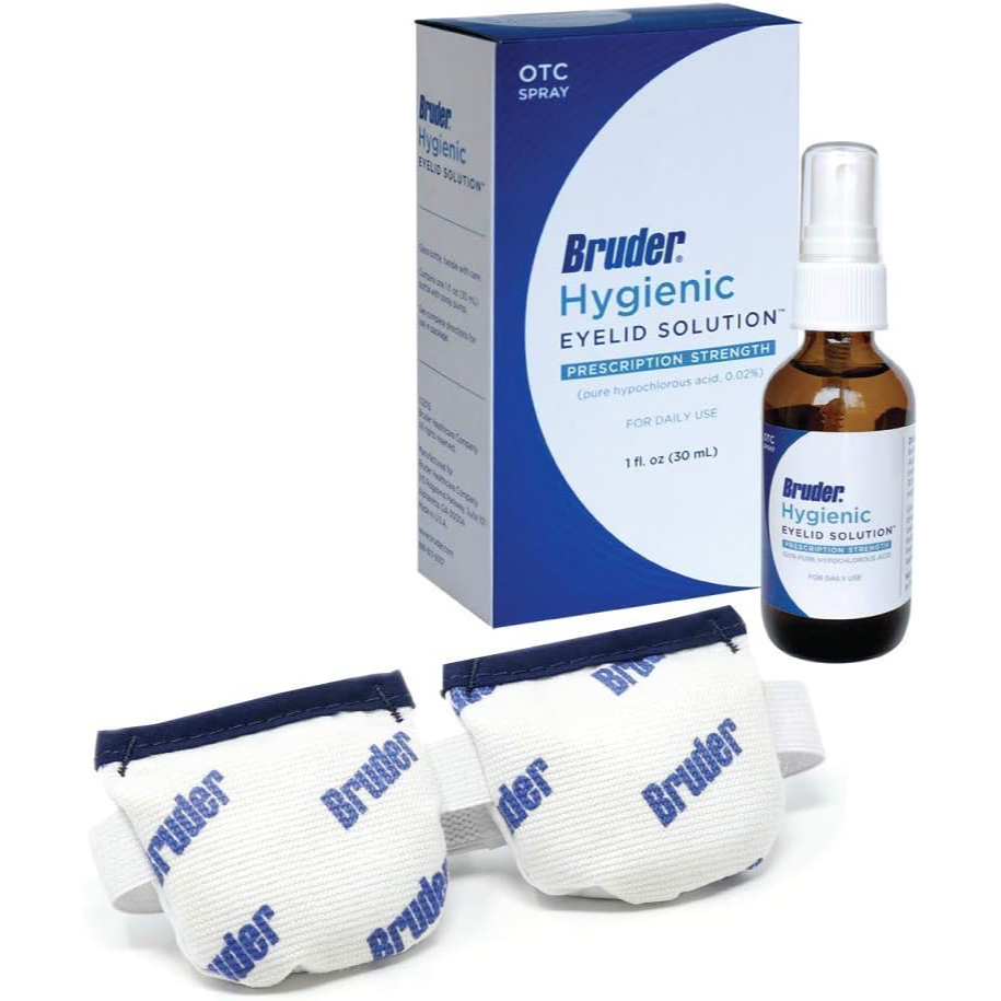 Bruder Eye Care Bundle (Moist Heat Eye Compress/Eyelid Cleansing ...