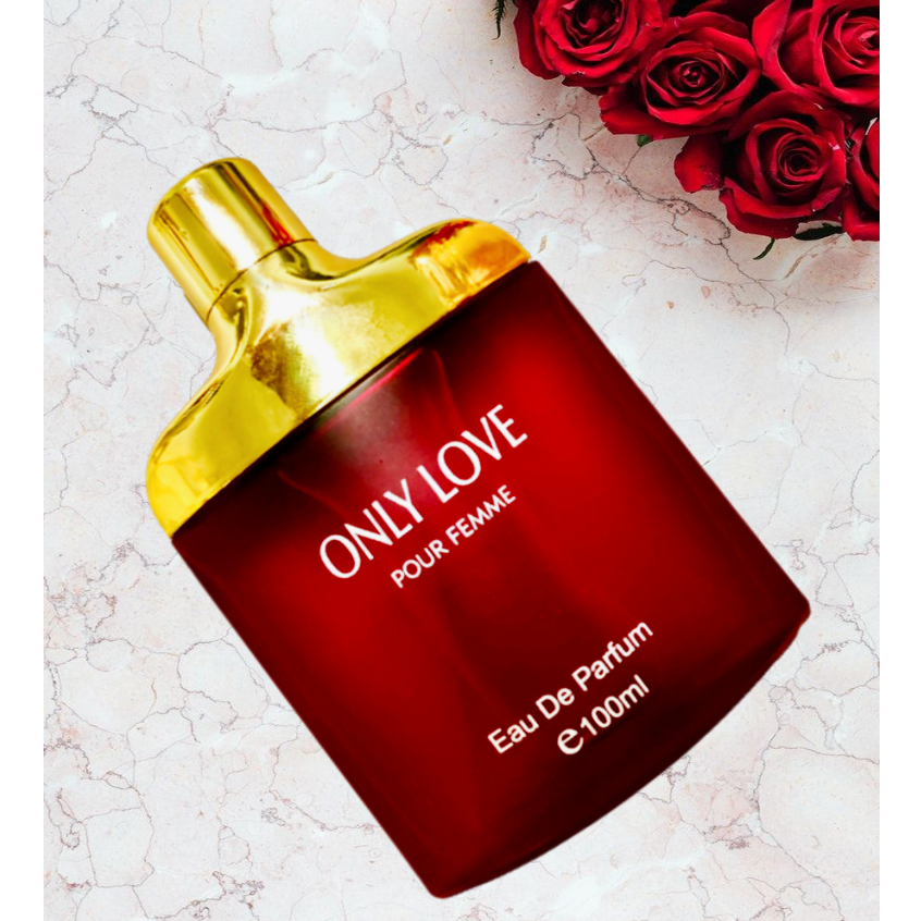 Authentic Singapore perfume Only Love Pour Femme 100ml | Shopee Philippines