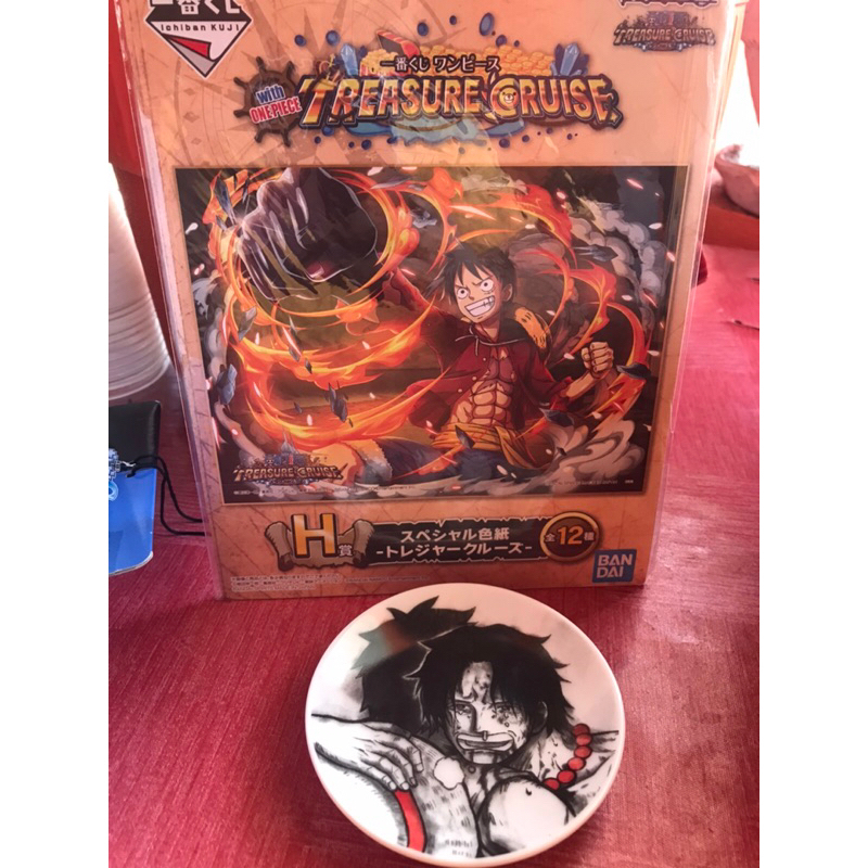 One Piece Luffy Poster & Ace Plate | Shopee Philippines
