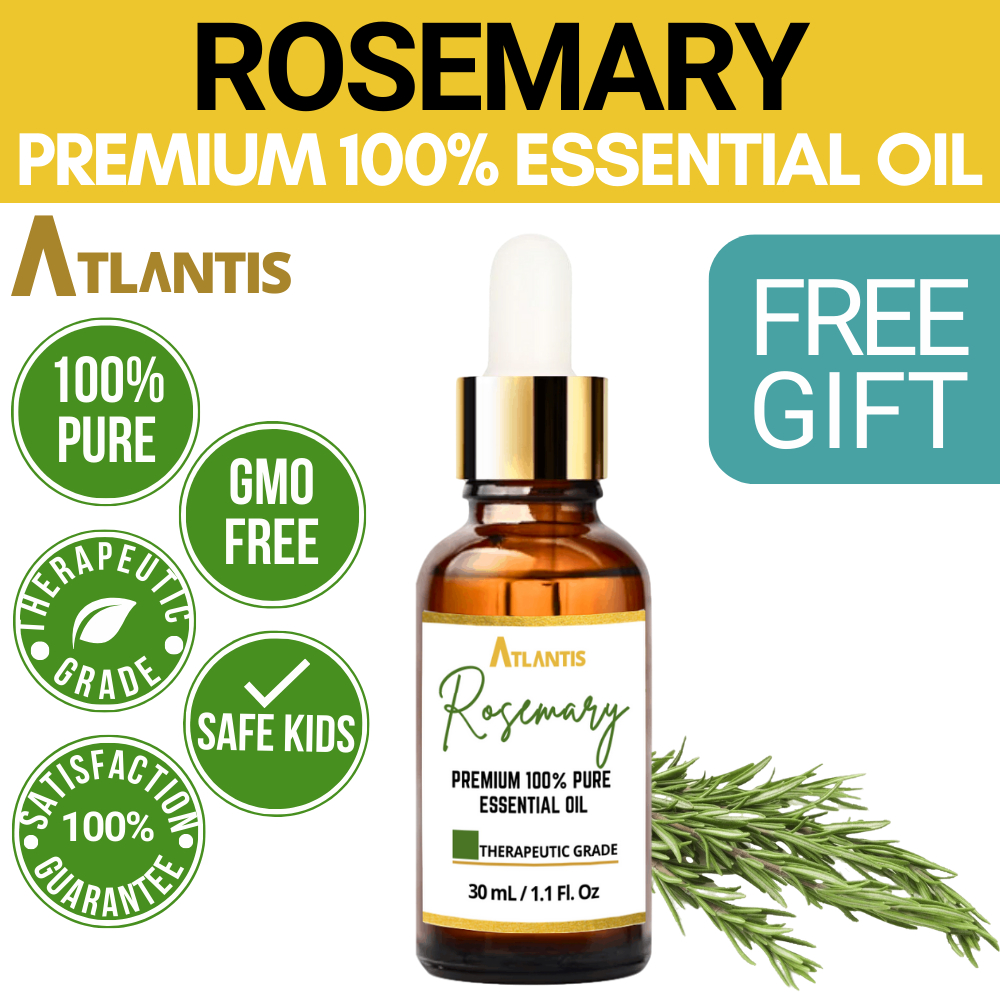 ⭐ Rosemary 100% Pure Essential Oil Cosmetic Grade & Therapeutic Grade ...