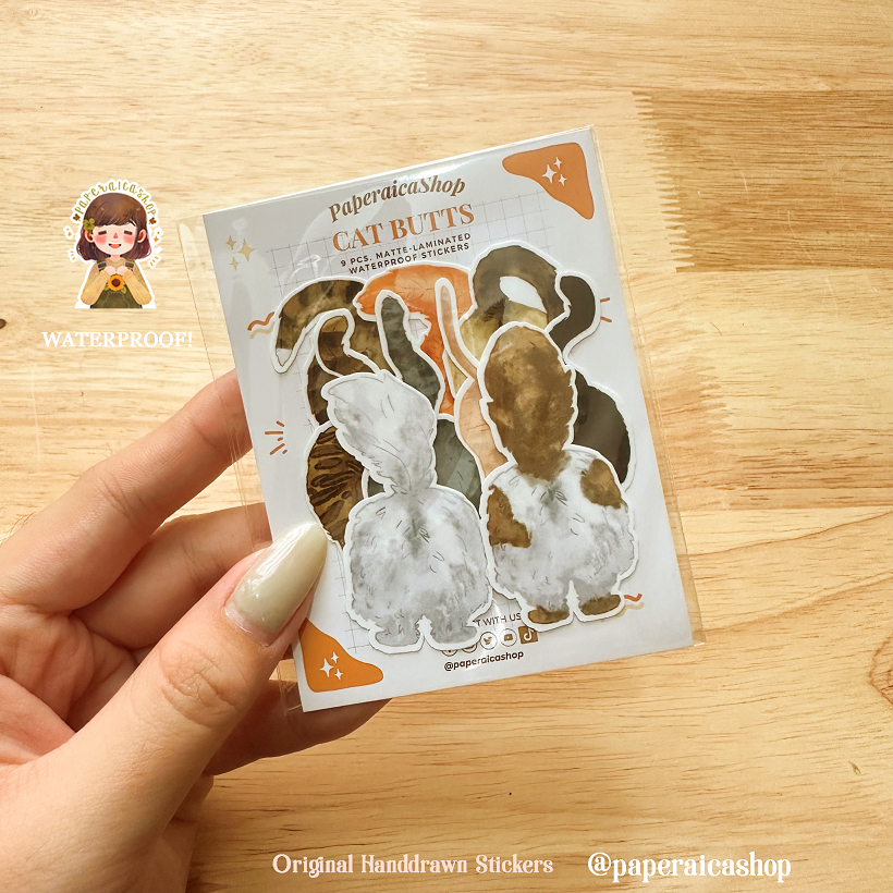 Cute Cats Sticker Pack, Vinyl Sticker Pack | SP004 | Shopee Philippines
