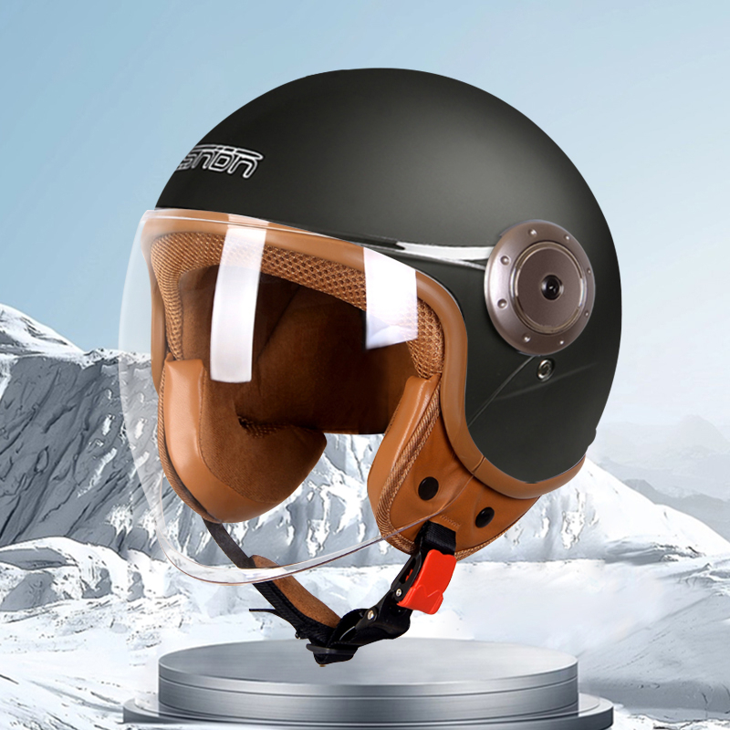 NEVA Original Motorcycle Classic Helmet Vintage Retro Unisex Open Face ...