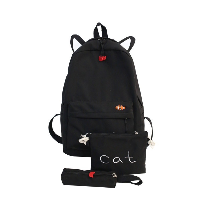 yy bag#2366 korean nylon 3in1 backpack for womne | Shopee Philippines