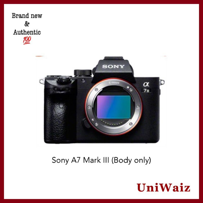 UW Sony A7 mark iii body only brandnew and original sony a7 iii body ...