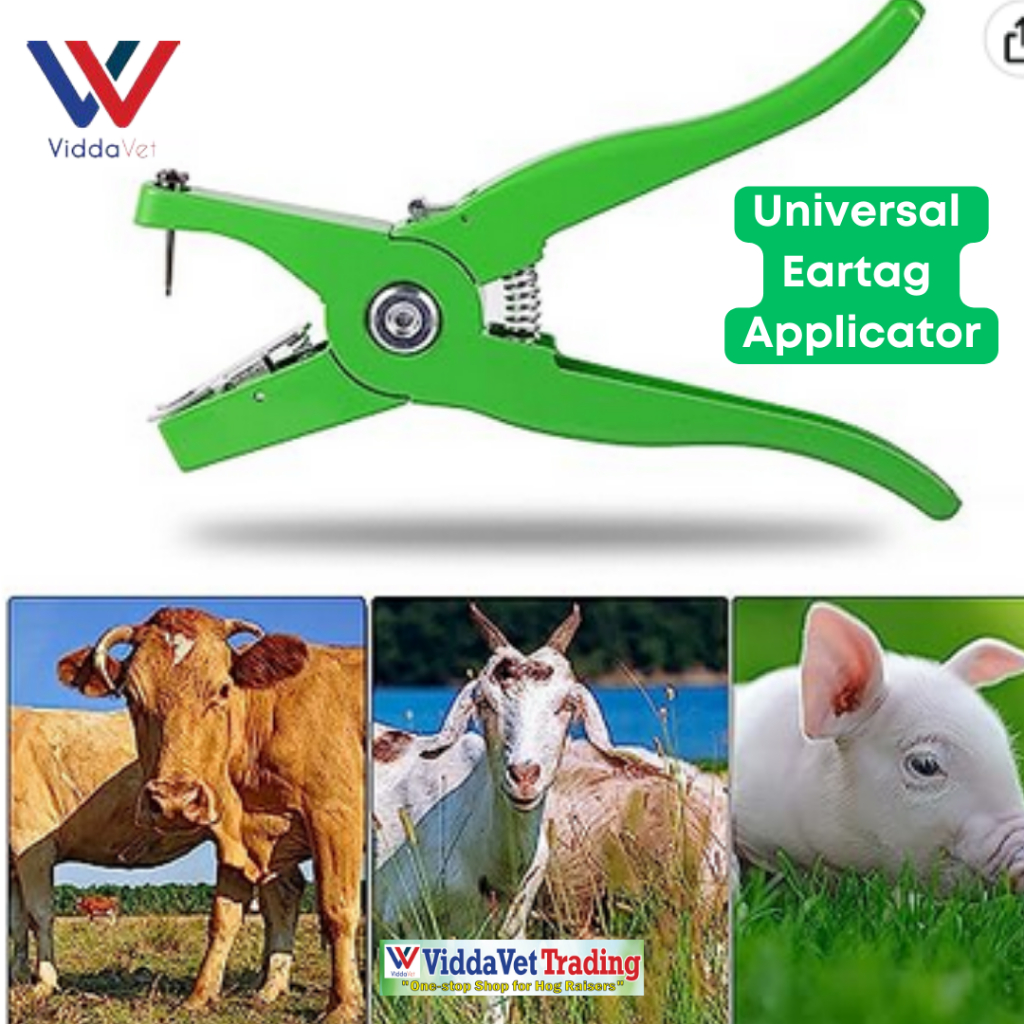 Viddavet ear tagger for pig ear tagger for goat ear tag pliers for pig ...