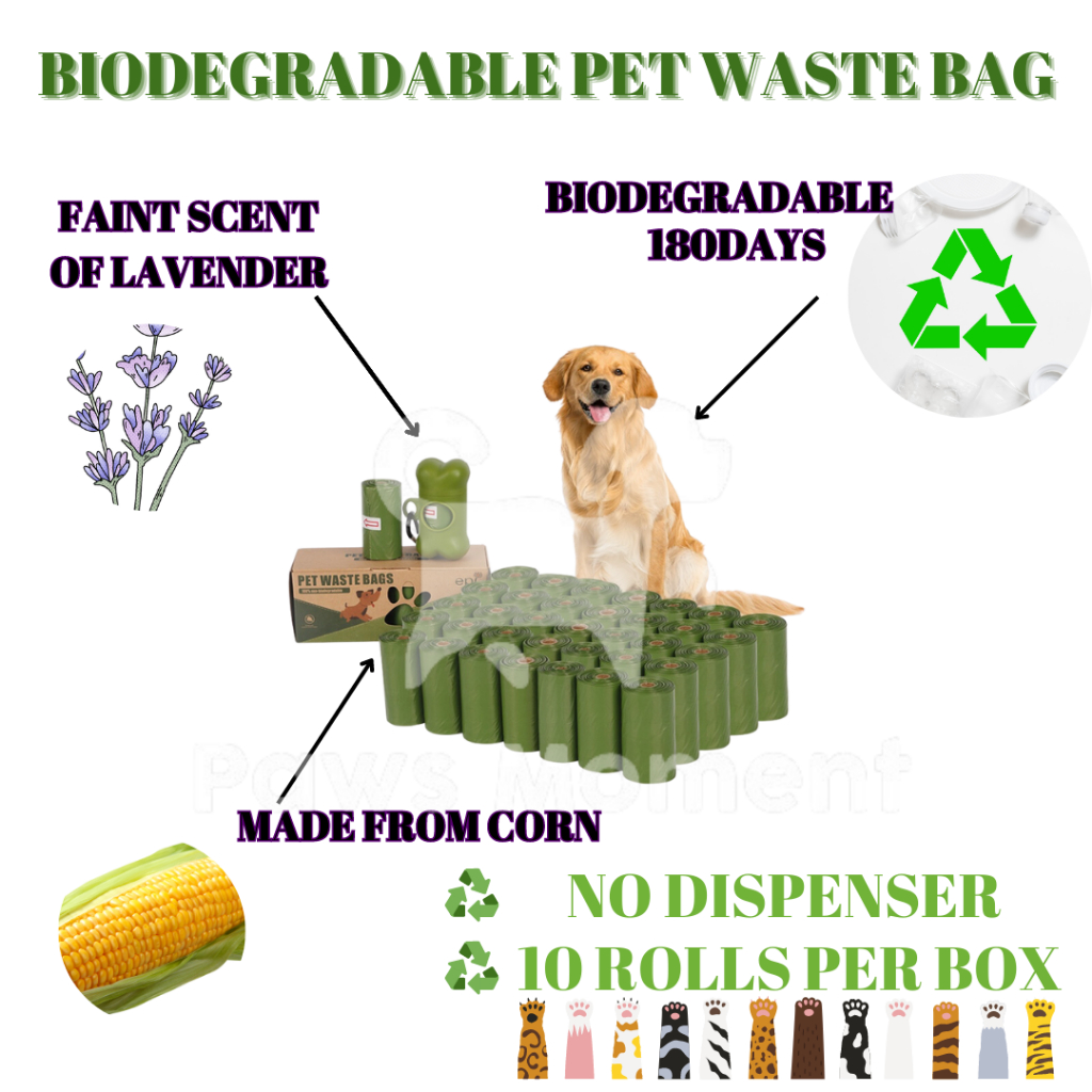 Biodegradable Eco-friendly Pet Waste Bag | Shopee Philippines