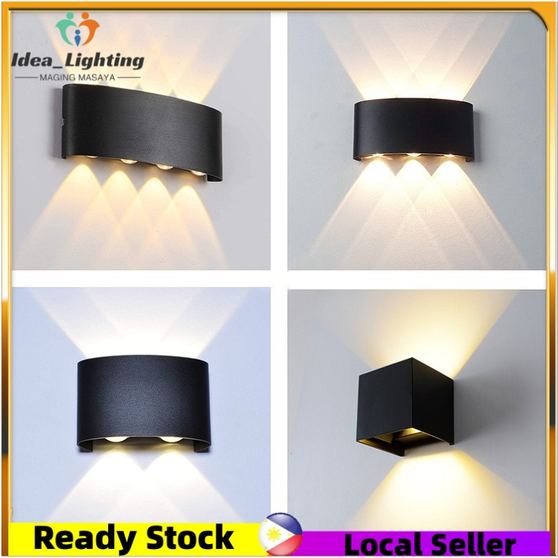 IP65 Led Waterproof Outdoor Wall Lamp Double Head Up and Down Luminous ...