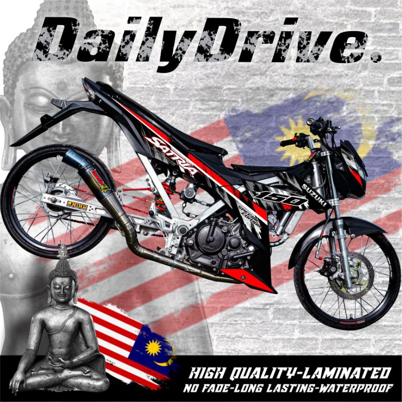 SUZUKI RAIDER 150 FI MALAYSIAN CONCEPT DECAL | Shopee Philippines