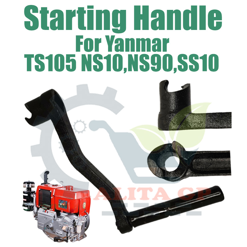 Starting Handle For Yanmar TS105 NS10 NS90 SS10 Water Cooled Diesel ...