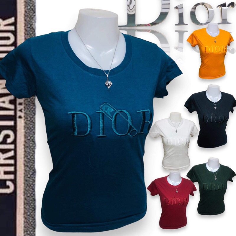 Dr fu LADIES SHIRT INSPIRED DESIGN BRANDED OVERRUN EMBROIDERY | Shopee ...