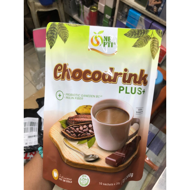 ONE OPTI CHOCODRINK PLUS PROBIOTIC INULIN(10 SACHET) | Shopee Philippines