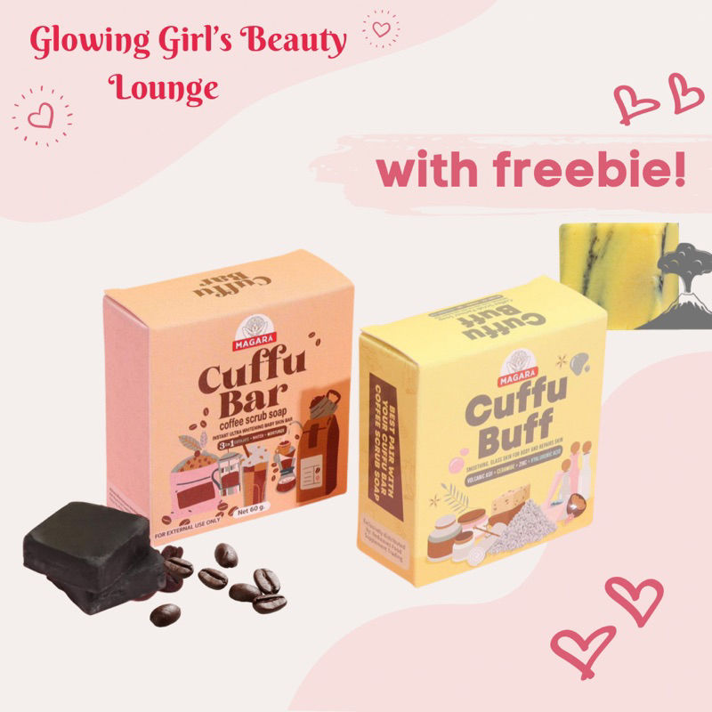 (COD + FREEBIE) Magarā Skin Cuffu Bar Coffee Scrub Soap | Cuffu Buff ...