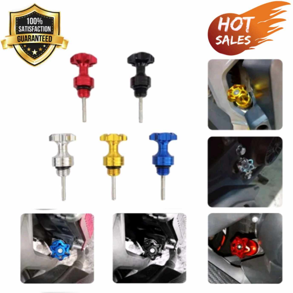 RUSI Rapid 150 - Motorcycle Oil deep Stick Cover | Alloy Engine Dip ...