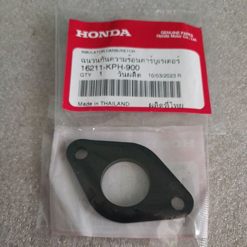 Honda Genuine Carburetor insulator for XRM 125, Wave 125 | Shopee ...