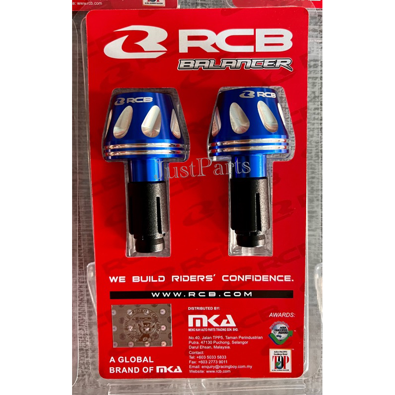 RCB HANDLE BAR END BALANCER ( m1 ) ALLOY Universal | Shopee Philippines