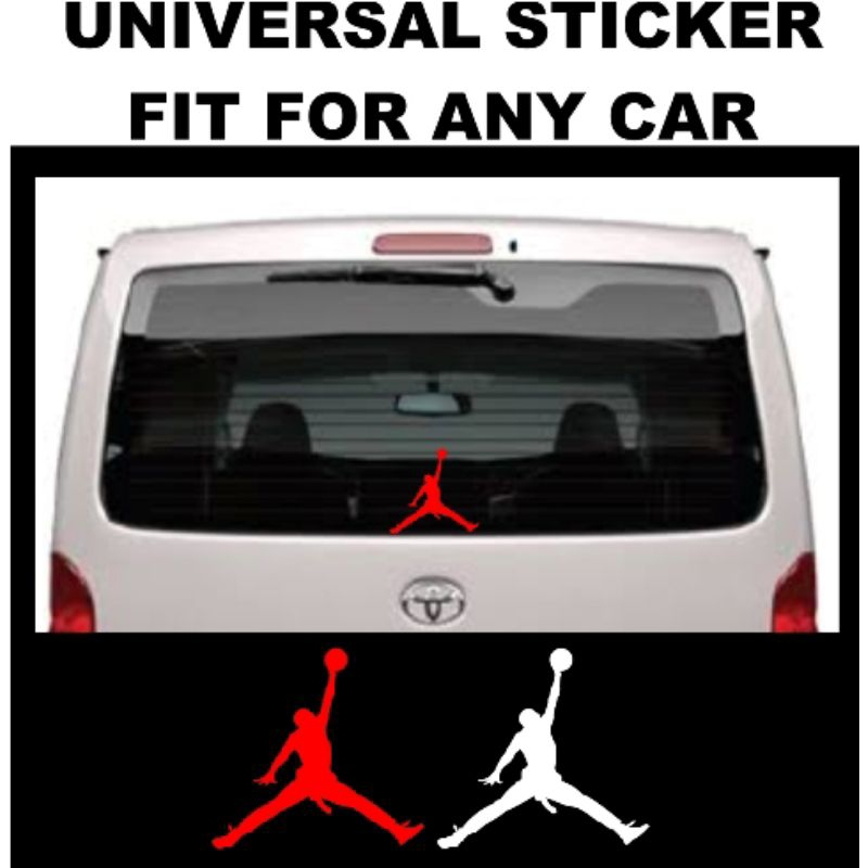 Jordaks Sticker for Cars Funny Jordan Logo Universal | Shopee Philippines