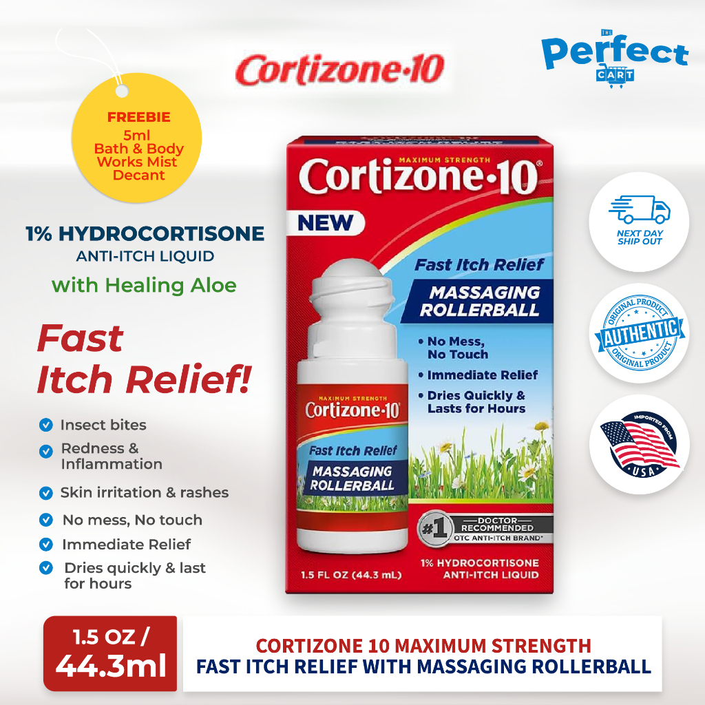 Cortizone 10 Easy Applicator/Anti Itch Creme/Psoriasis/Eczema/Diabetics ...