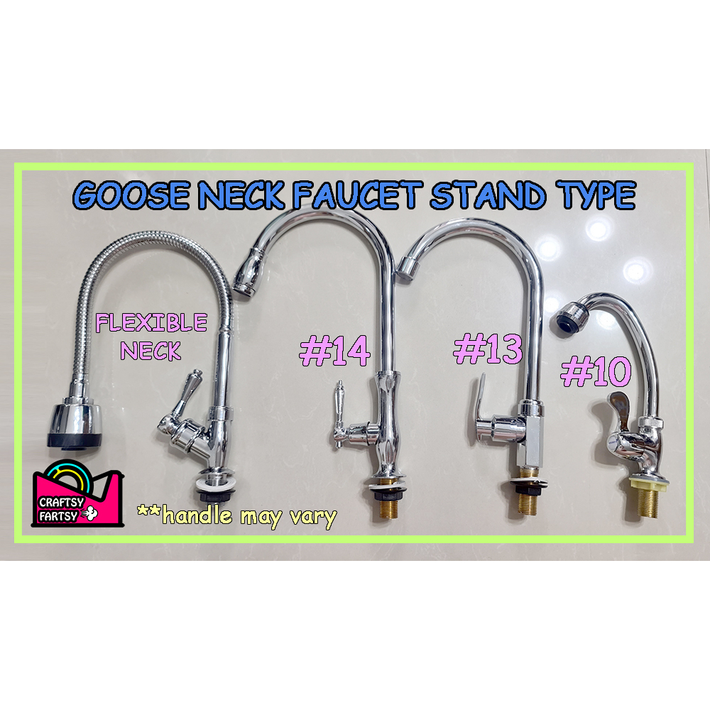 (PER PIECE) Gooseneck Faucet/ Gooseneck Lavatory Faucet/ Gooseneck ...