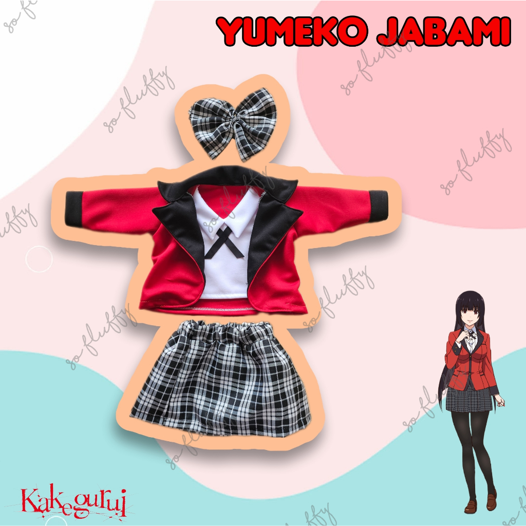 Yumeko Jabami from Kakegurui Costume | For Kids | Shopee Philippines
