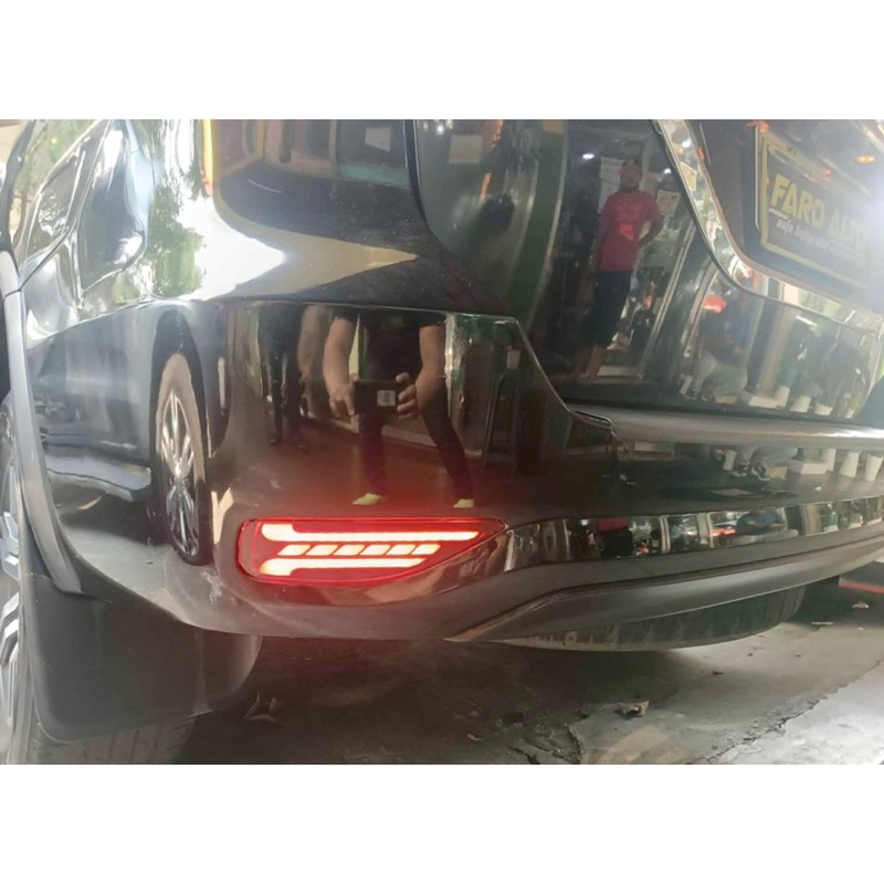 Toyota Fortuner 2016 - 2025 Rear Bumper Reflector with Light V2 ...