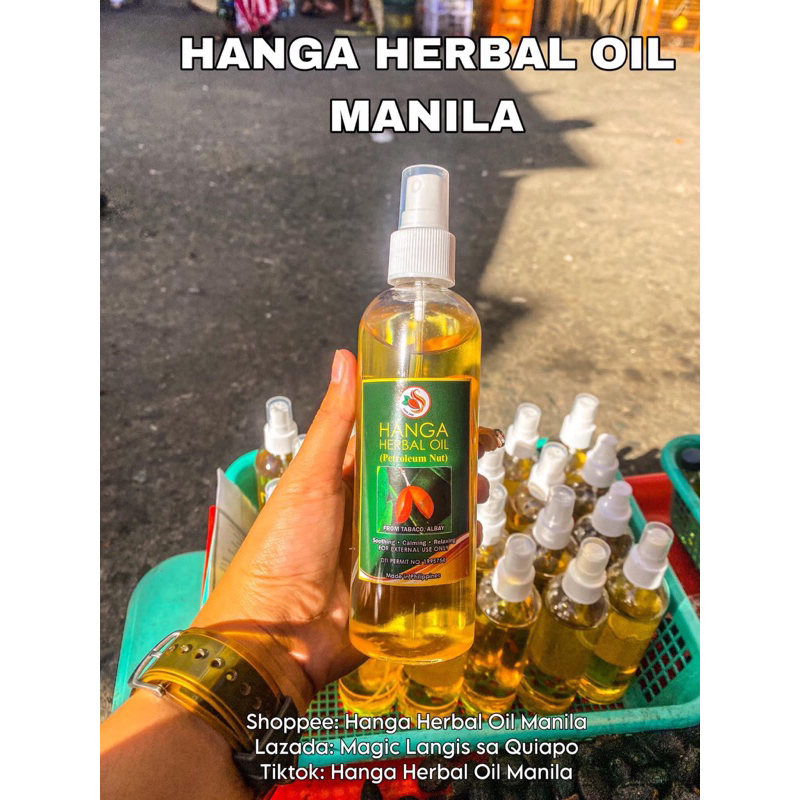 trending hanga herbal oil- 2 bottles promo (350ml) | Shopee Philippines
