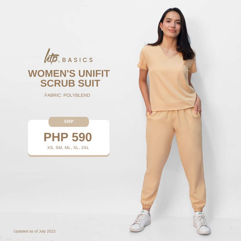 HTP Basics Women's Unifit Scrub Suit | HTP Basics Scrub Suit 2/2 ...