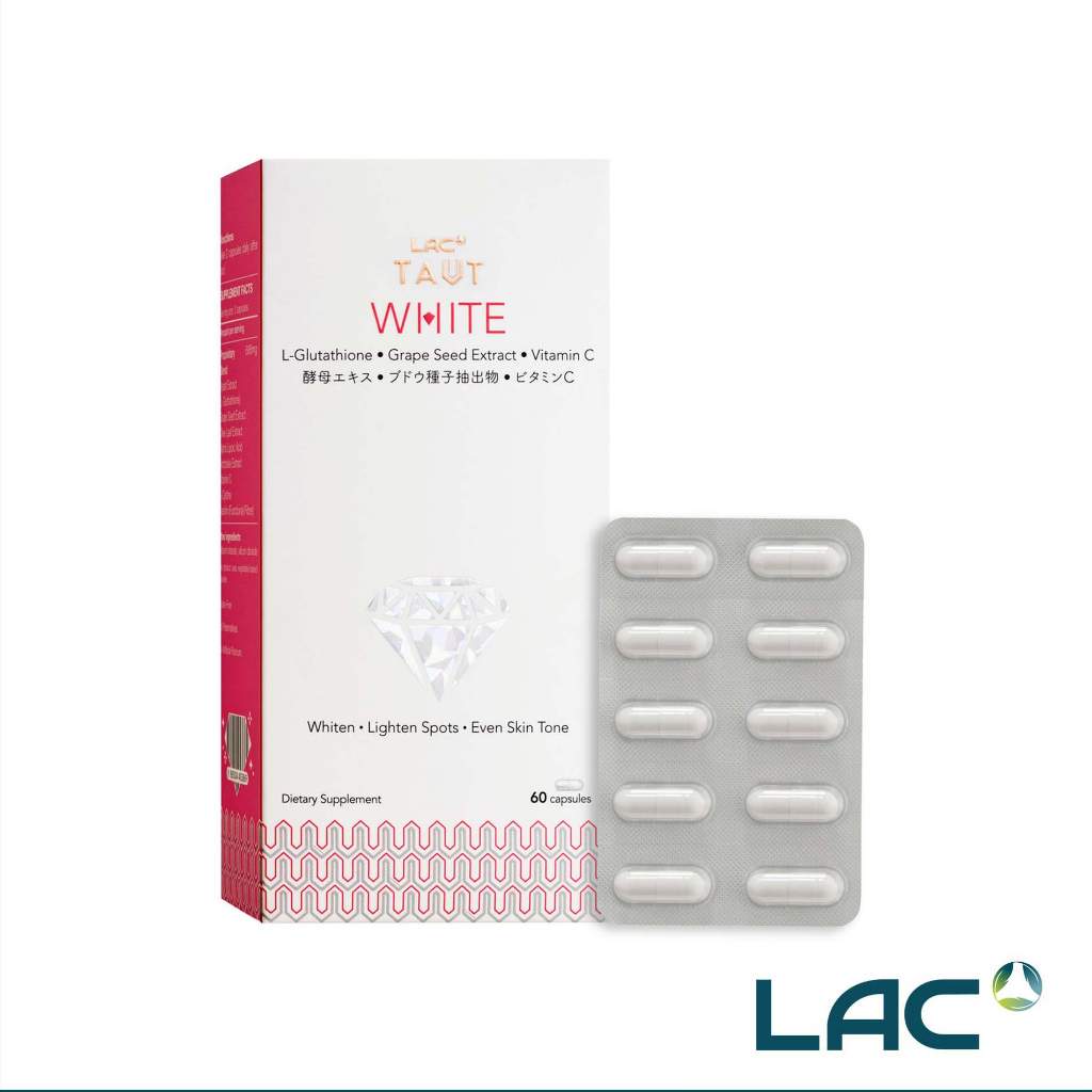LAC Taut White 60 Capsules (Consume within June 2027) | Shopee Philippines