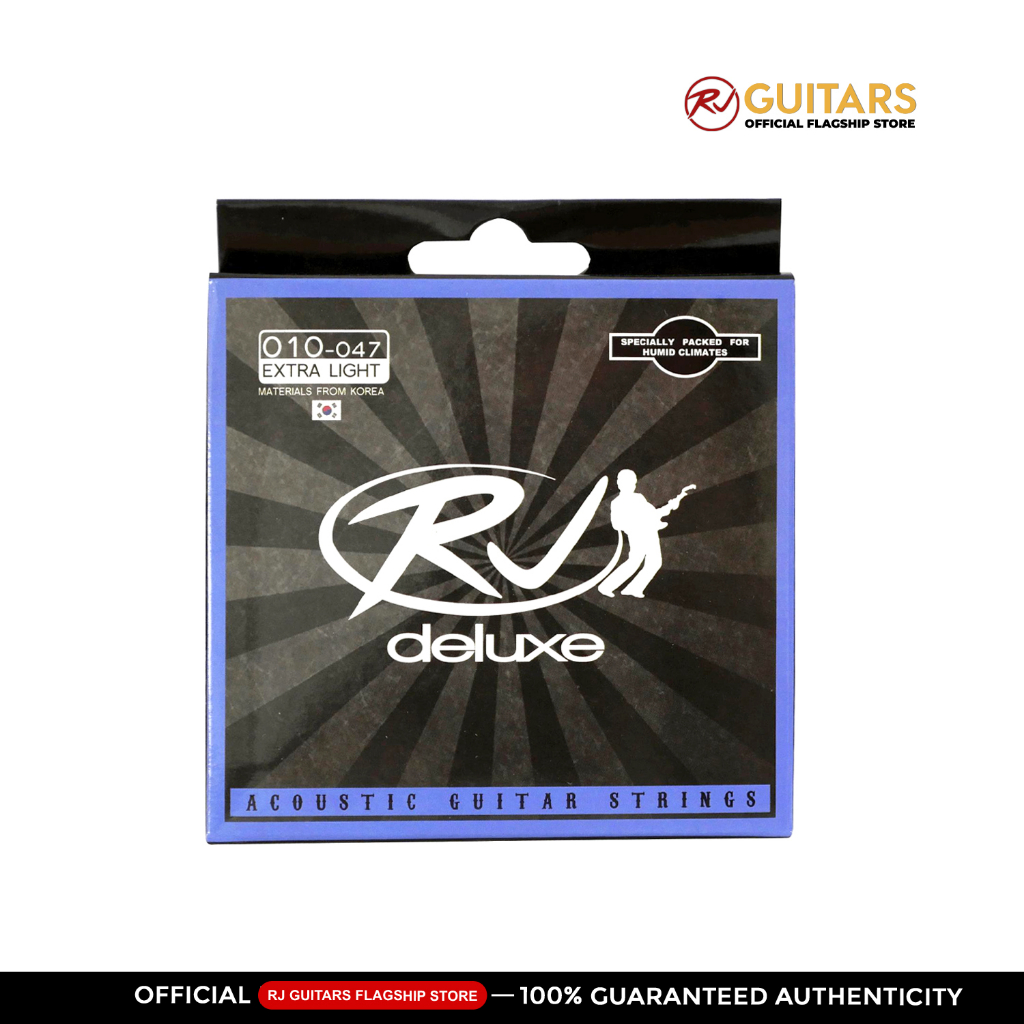 RJ Guitars Deluxe Acoustic Guitar Strings | Shopee Philippines