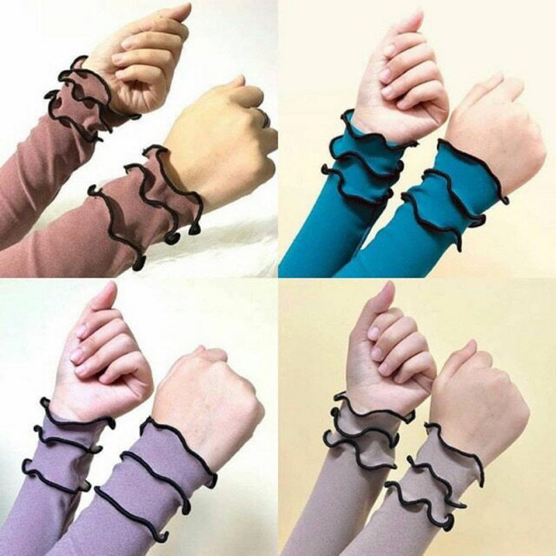 ARMBAND 3 LAYER RUFFLES DESIGN | Shopee Philippines